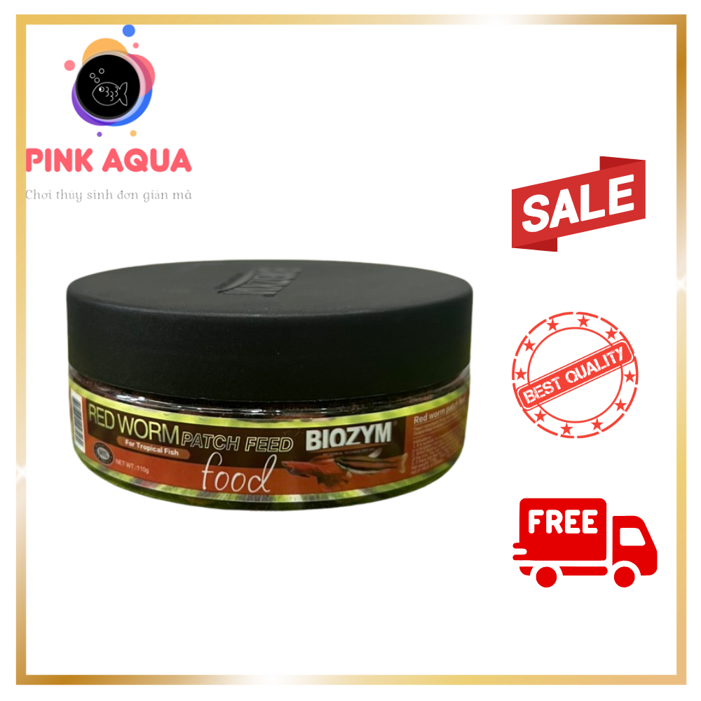 Biozym Red Worm Tab - Thức ăn sâu đỏ giàu dinh dưỡng cho cá cảnh (Viên dán) | Shopee Việt Nam