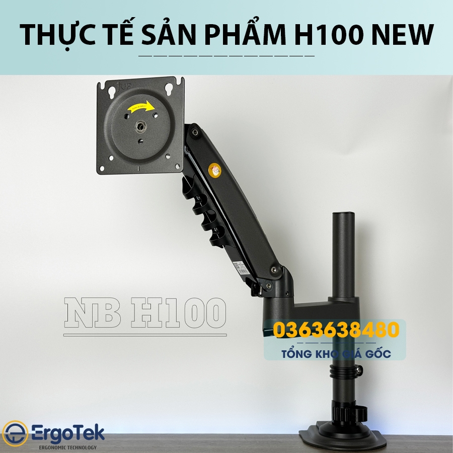 NB G45 22 - 40 Inch / NB H100 17 - 30 Inch - Giá Treo Màn Hình / Tay Arm treo màn hình máy tính ...