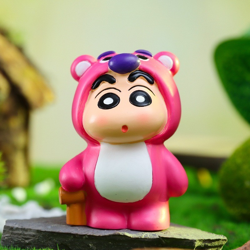 Tô tượng thạch cao Shinosuke , Shin chan cosplay cỡ 6-10cm nhiều mẫu dễ ...