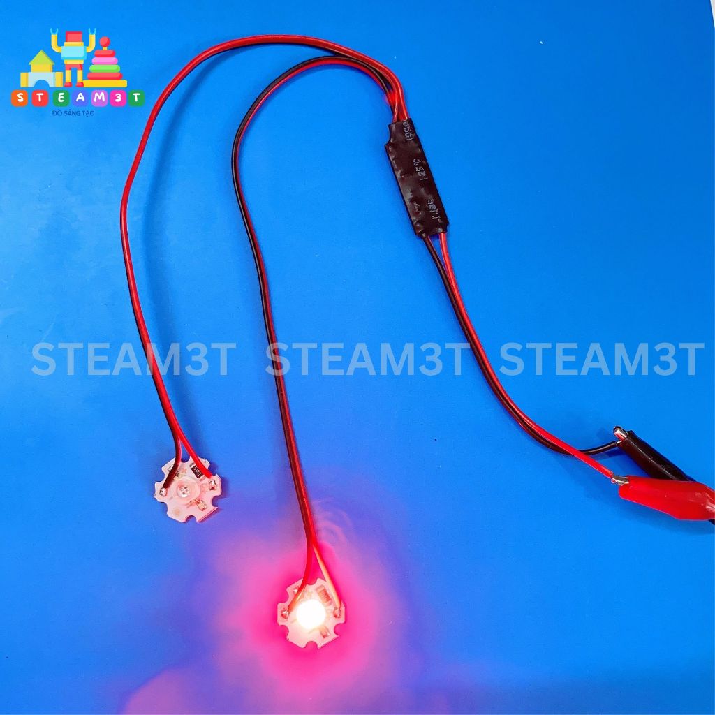 Bộ LED chớp nháy 12V màu xanh đỏ, bộ led nháy máy bay mô hình su27, f22 ...