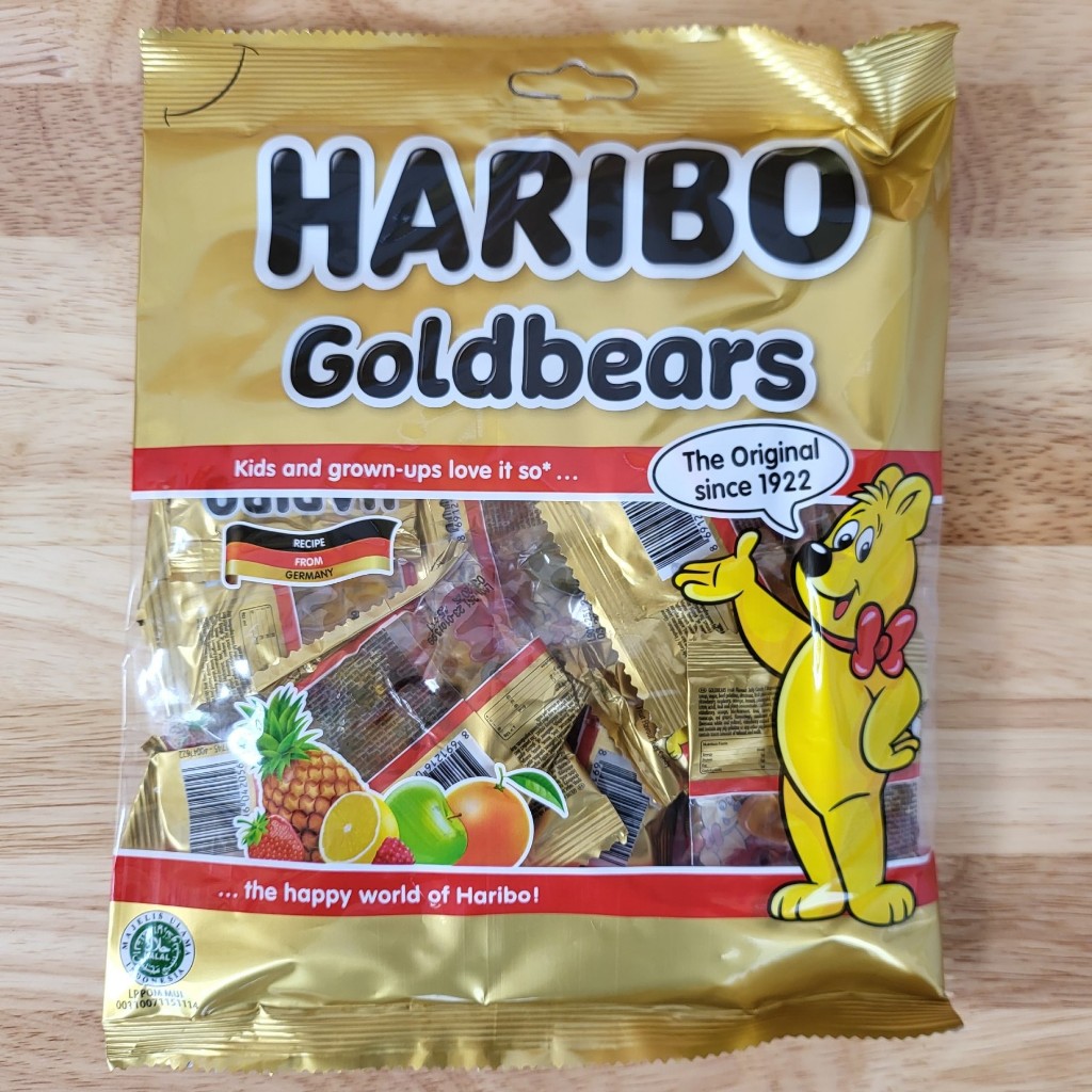HARIBO [túi VÀNG 200g] KẸO DẺO GẤU [TURKEY] Goldbear (HALAL) | Shopee ...