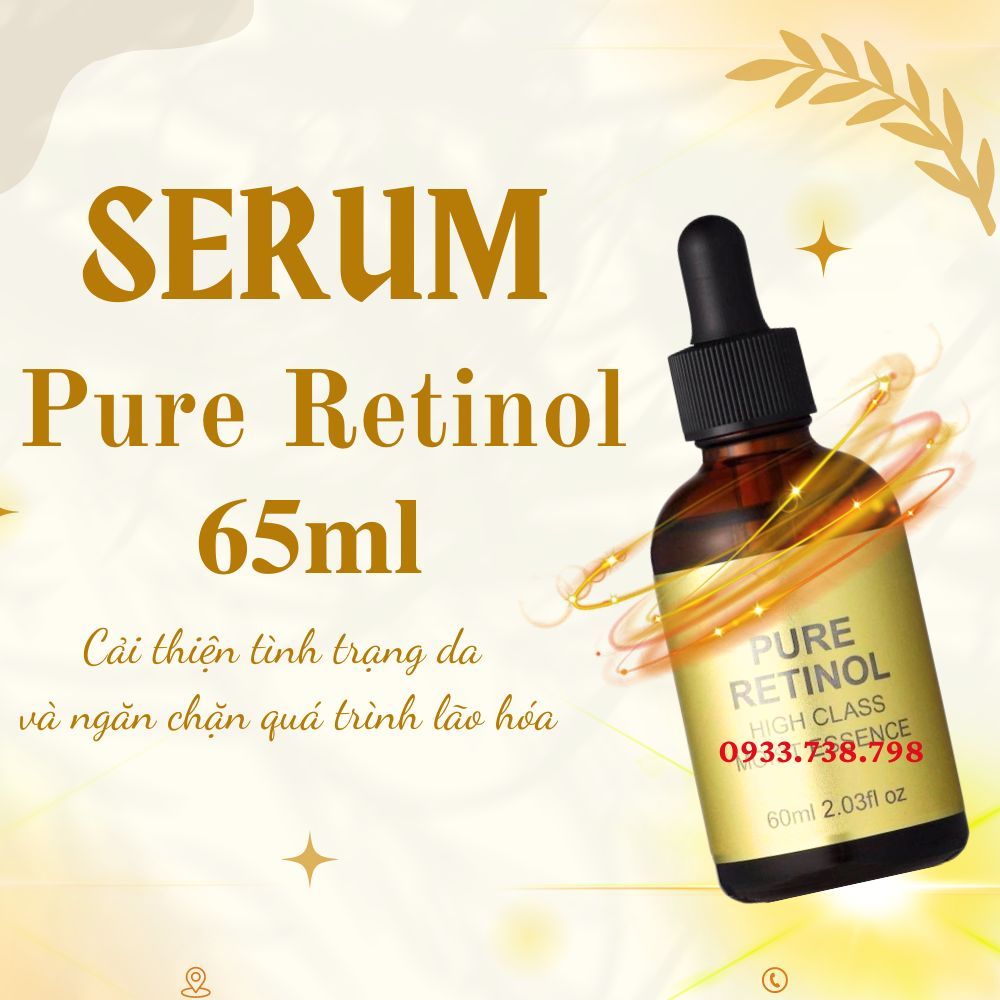 Serum chống lão hóa da Pure Retinol Nhật Bản 60ml | Shopee Việt Nam
