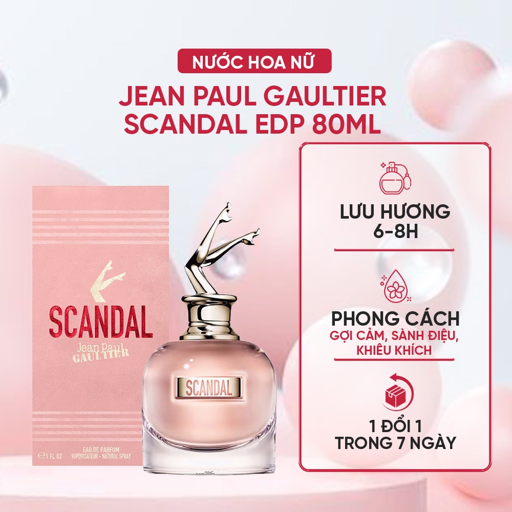 Nước Hoa Nữ Jean Paul Gaultier Scandal - So Scandal EDP 80ml - Hương ...
