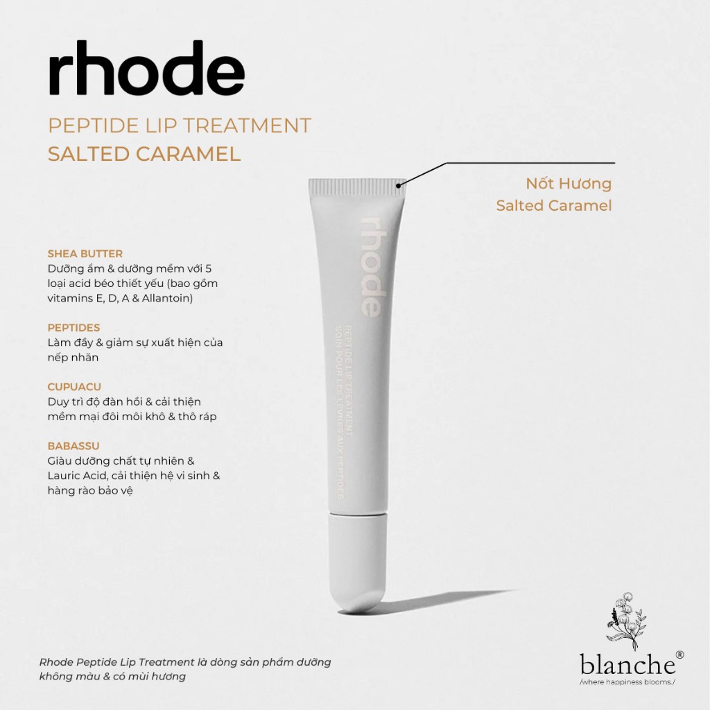 Son Dưỡng Môi Rhode Peptide Lip Treatment & Rhode Lip Tint 10ml + Ốp ...