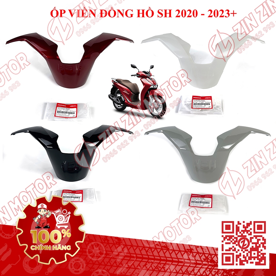 Nắp Trang Trí Ốp Gáy Sau, Viền Đồng Hồ SH 2020 - 2024+, SH160i 2023 2024, SH 150i 2020 2021 2022 ...