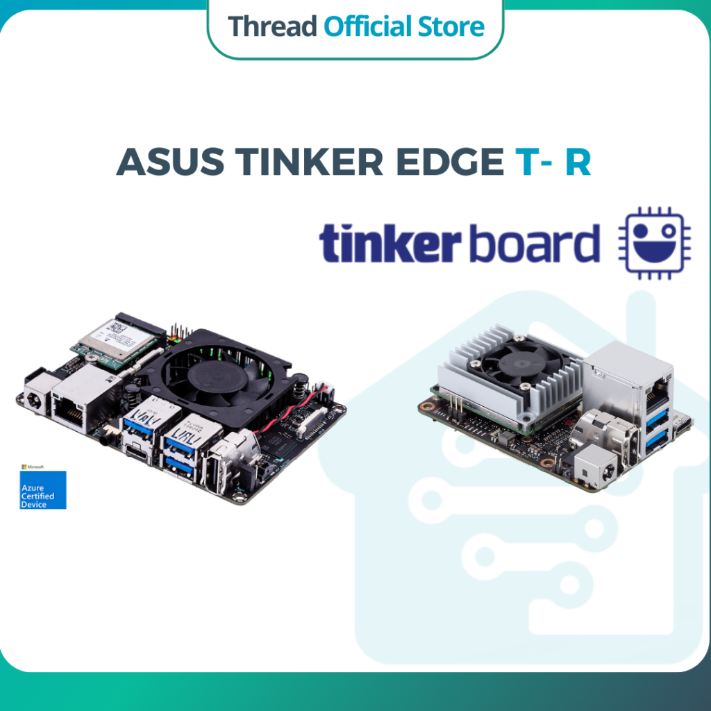 Asus Tinker Edge T - Bo máy tính SBC tất cả trong 1 tích hợp bộ xử lý NPU chuyên ứng dụng AI, ML ...