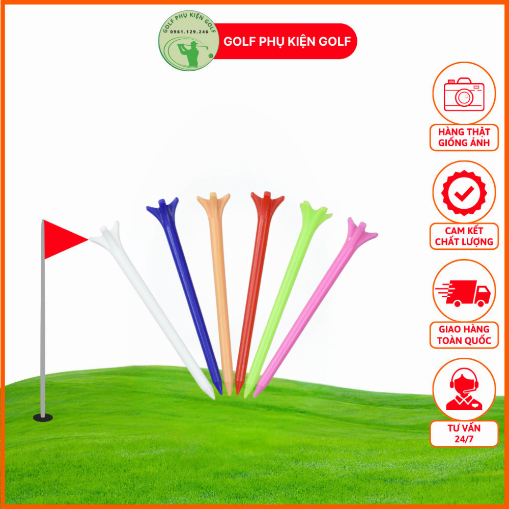 20 Tee Golf Nhựa- Tee Golf 70mm | Shopee Việt Nam
