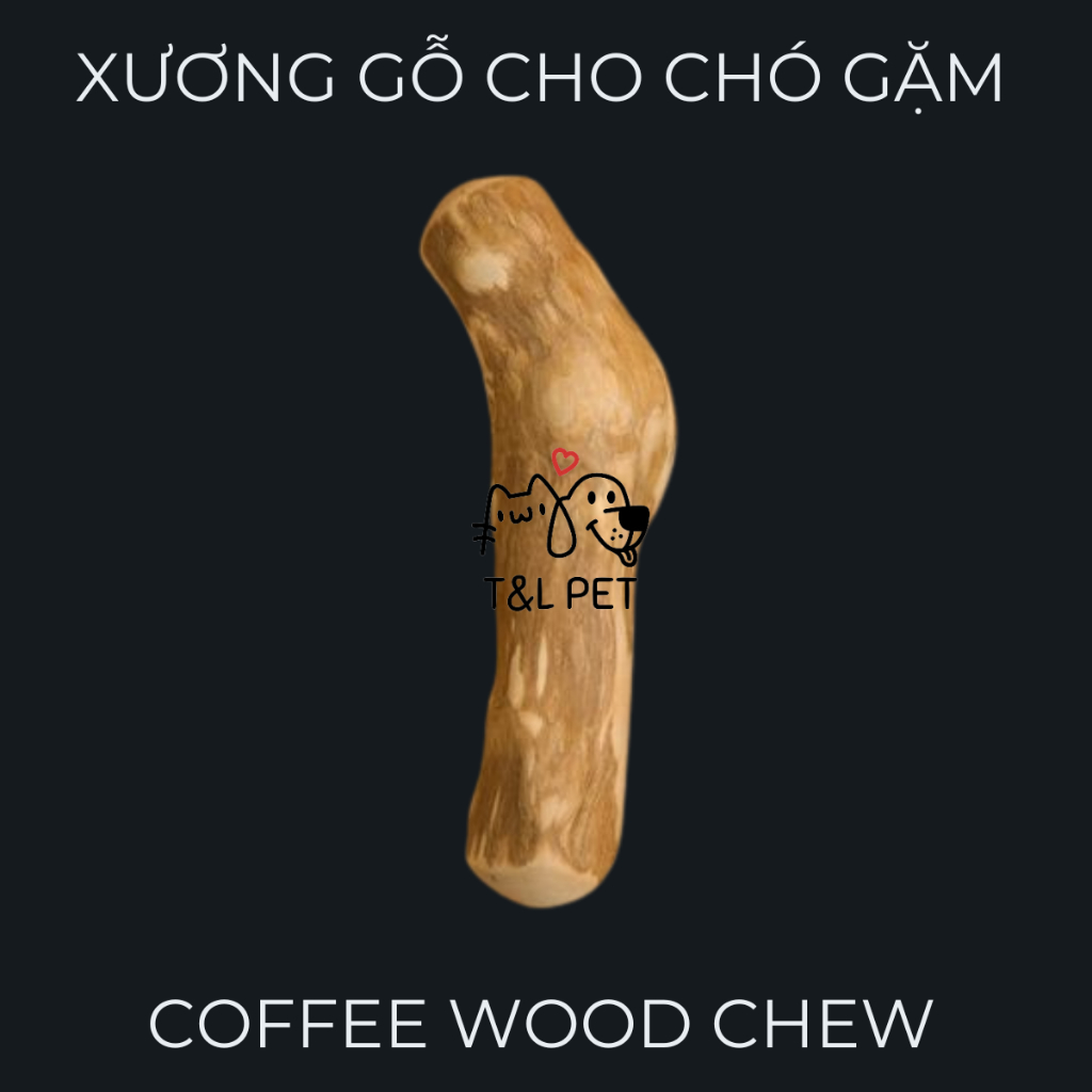 Xương gặm cho chó làm từ gỗ tự nhiên gỗ cây cà phê | Shopee Việt Nam