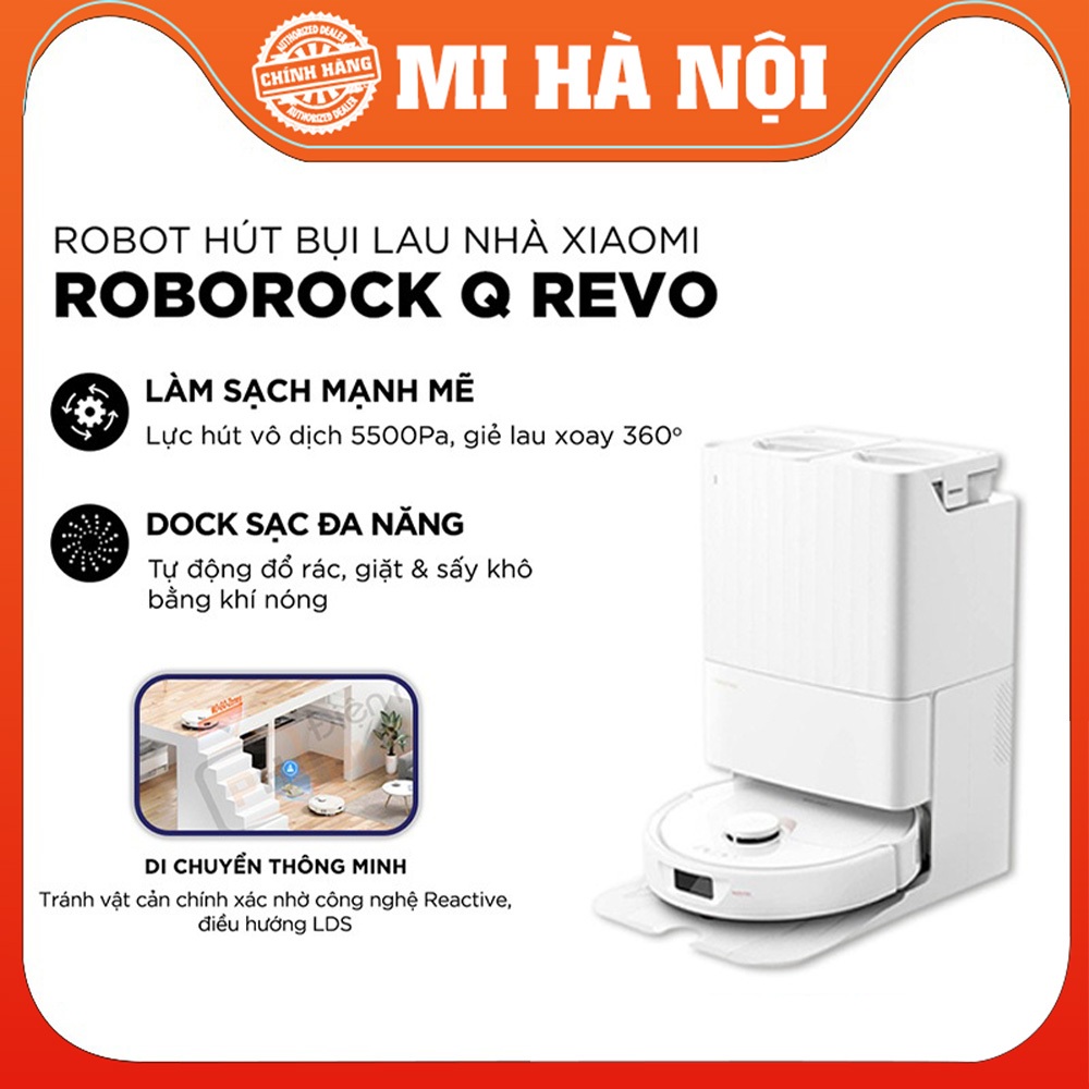 Robot hút bụi lau nhà Roborock Q Revo / Q Revo MaxV 2024 | Shopee Việt Nam