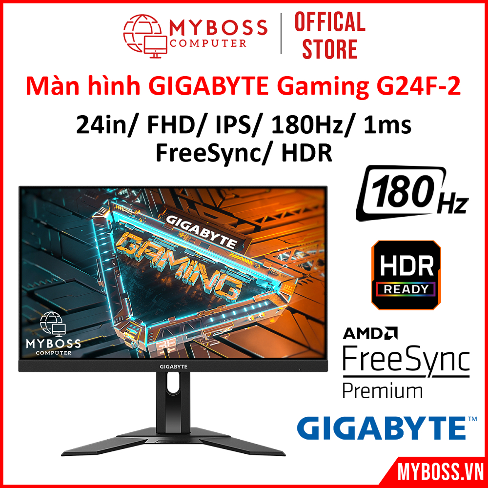 [Hàng Chính Hãng] Màn Hình Gigabyte G24F2 23.8in 180Hz IPS Chuyên Game ...
