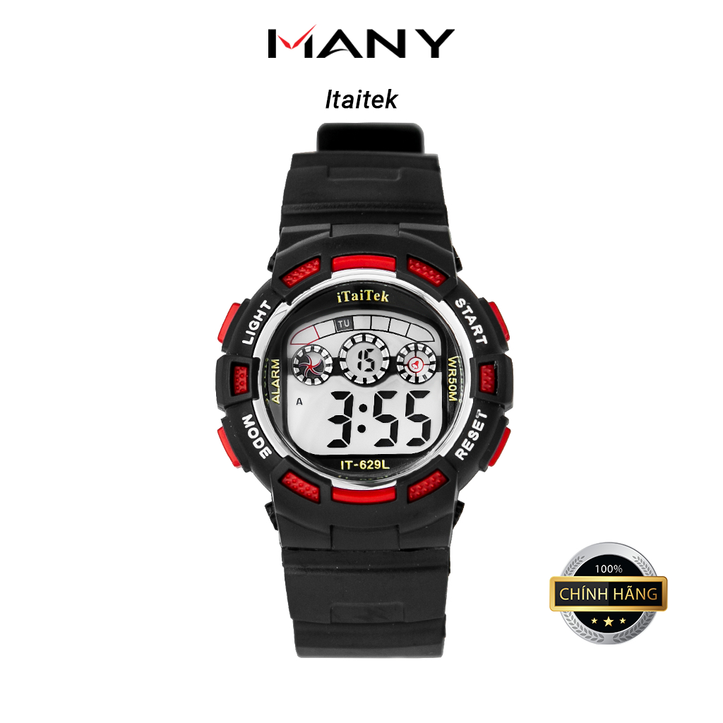 Đồng hồ điện tử thể thao cho bé Itaitek 629L chống nước tốt | Shopee ...