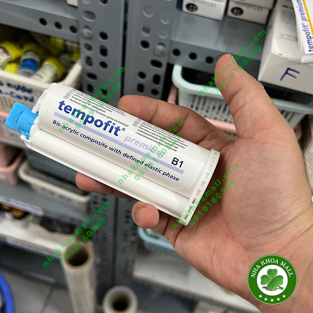 Vật liệu răng tạm tỷ lệ 1:10 Tempofit - MÀU B1 - Hộp 1 tuýp 50ml - date tháng 7 - 2024 | Shopee ...