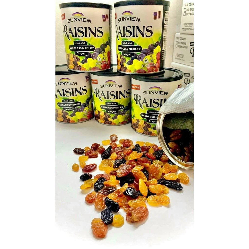 NHO KHÔ SUNVIEW RAISINS SIÊU NGON 425G - (TICA MART) | Shopee Việt Nam