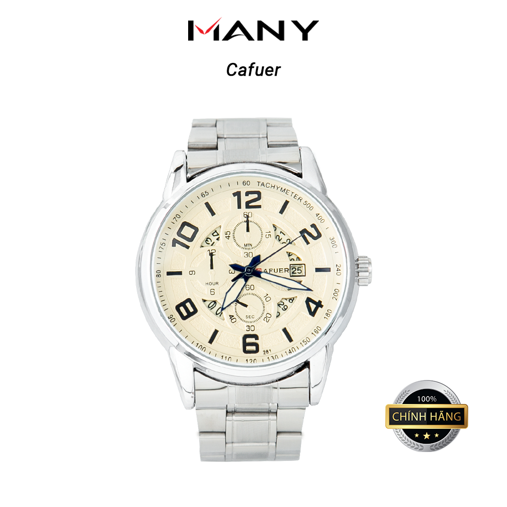 Đồng Hồ Nam Cafuer 281 Đẳng Cấp, Mặt Đồng Hồ Sang Trọng, Phong Cách Cá ...