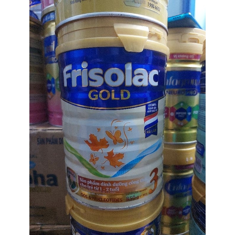Sữa bột Frisolac Gold 3 850g HSD:2025 | Shopee Việt Nam