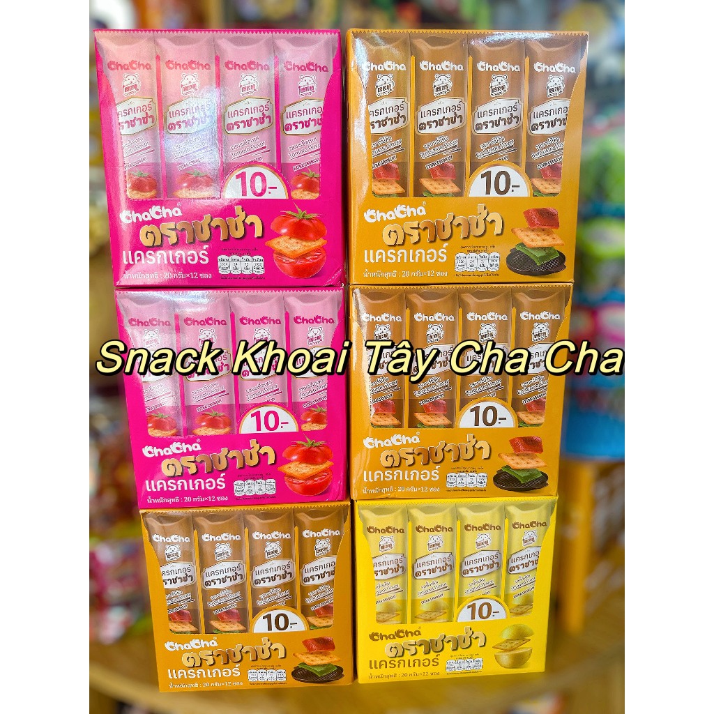 Cha Cha Snack Cracker Khoai Tây Chiên - Chiên Không Dầu | Shopee Việt Nam