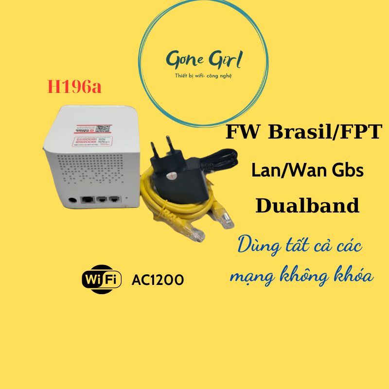 Home mesh wifi Viettel ZTE H196A đã up fw brasil/fpt không lo bị khóa ...