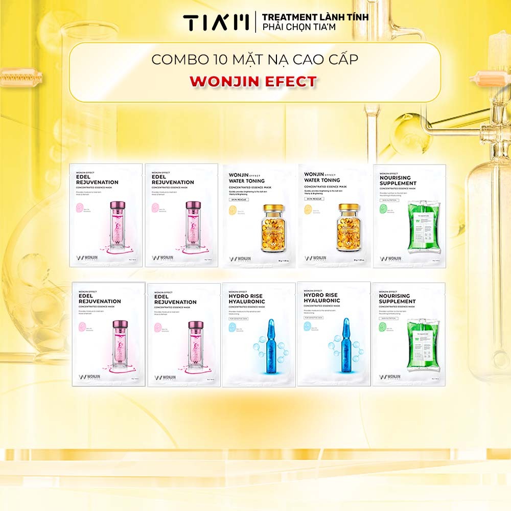 Combo 10 Mặt Nạ WonJin Effect 30g x10 | Shopee Việt Nam