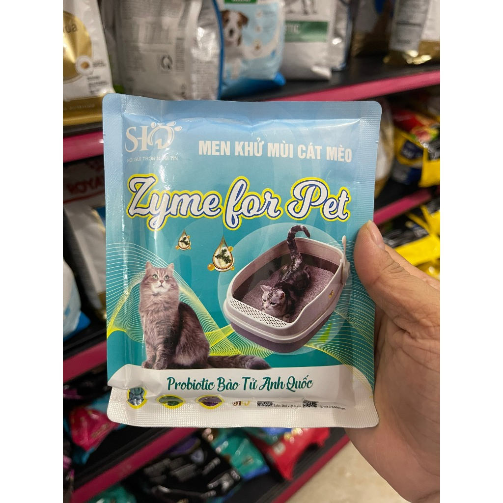 Men khử khuẩn Zyme For Pet SHD, Vemedim Yucca 100g - khử khuẩn, khử mùi phân, nước tiểu trong ...