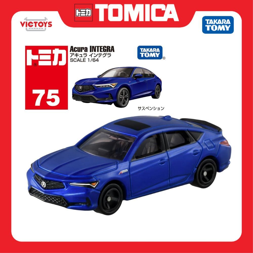 Xe mô hình TOMICA No.75-13 HONDA ACURA INTEGRA (BOX) 228400 Fullbox Chính Hãng Takara Tomy ...