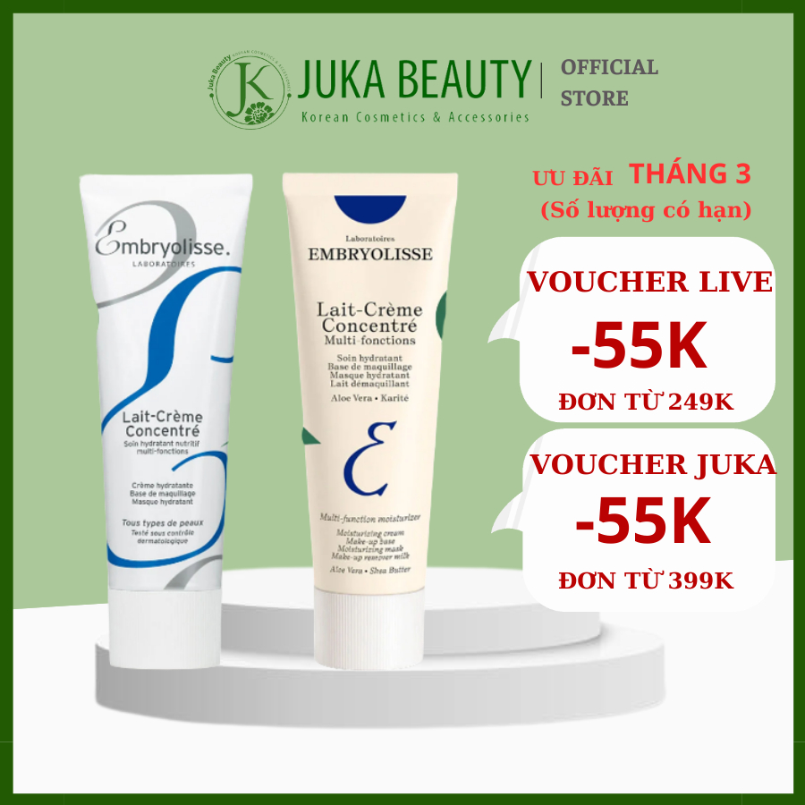 Kem Dưỡng Ẩm Phục Hồi Da Embryolisse Lait Crème Concentré | Shopee Việt Nam