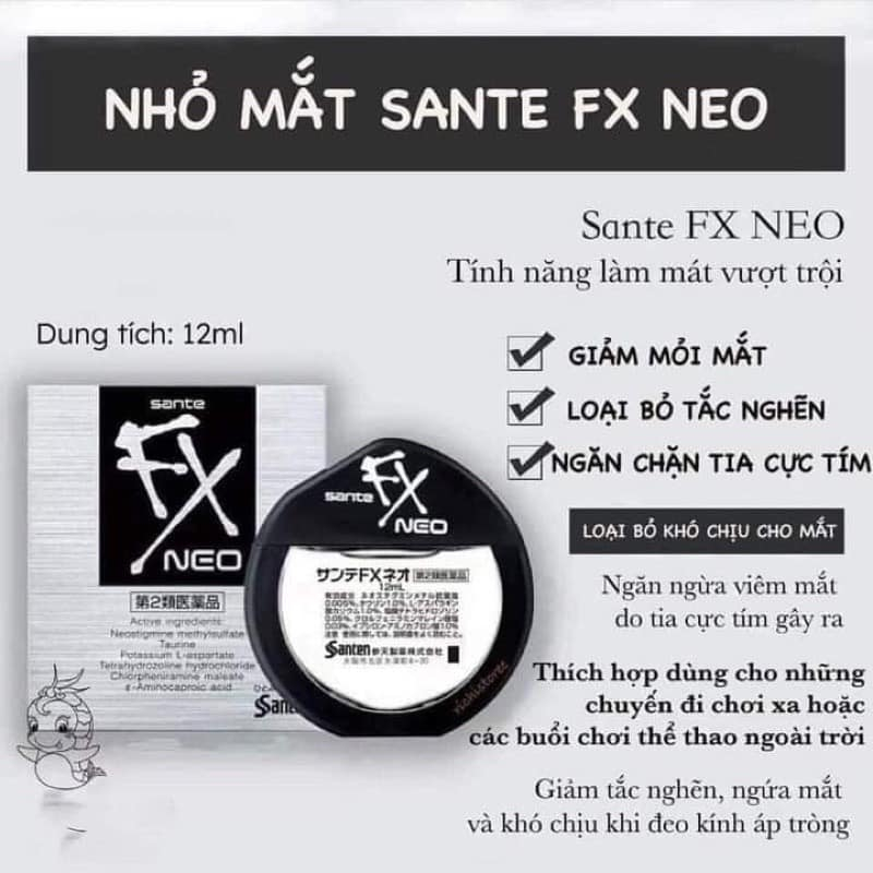 Nhỏ Mắt FX Neo Sante 12ml | Shopee Việt Nam