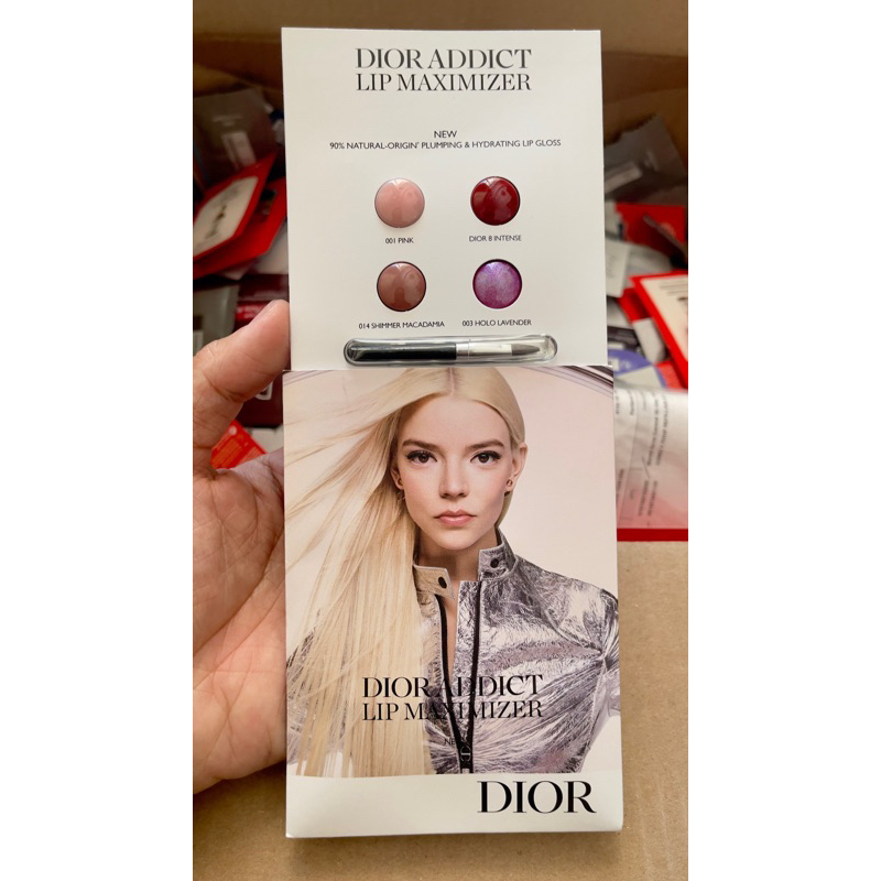 sample son Dior addict 4 màu son nhiều dưỡng màu tây tôn da chanh sả ...