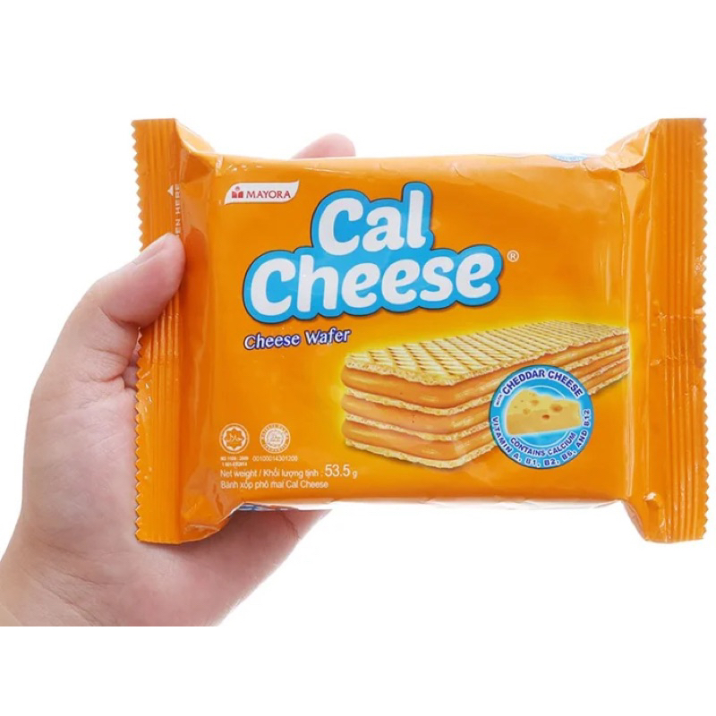 Bánh xốp nhân phô mai Cal Cheese gói 48g | Shopee Việt Nam