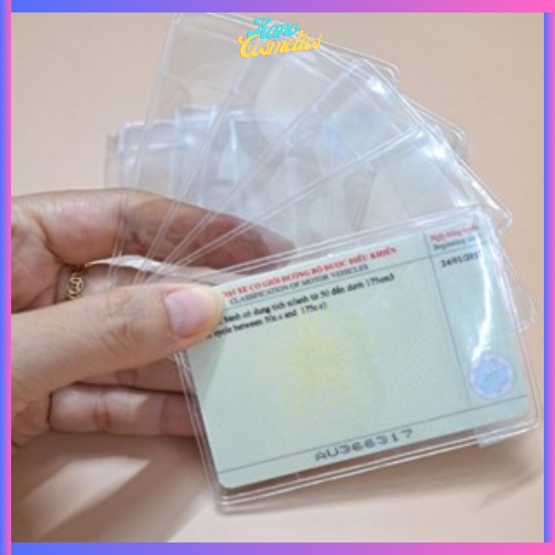(5 Cái) Bao Đựng Cccd, Bọc Căn Cước, Bằng Lái Xe, Thẻ Atm, Card, Thẻ Xe ...