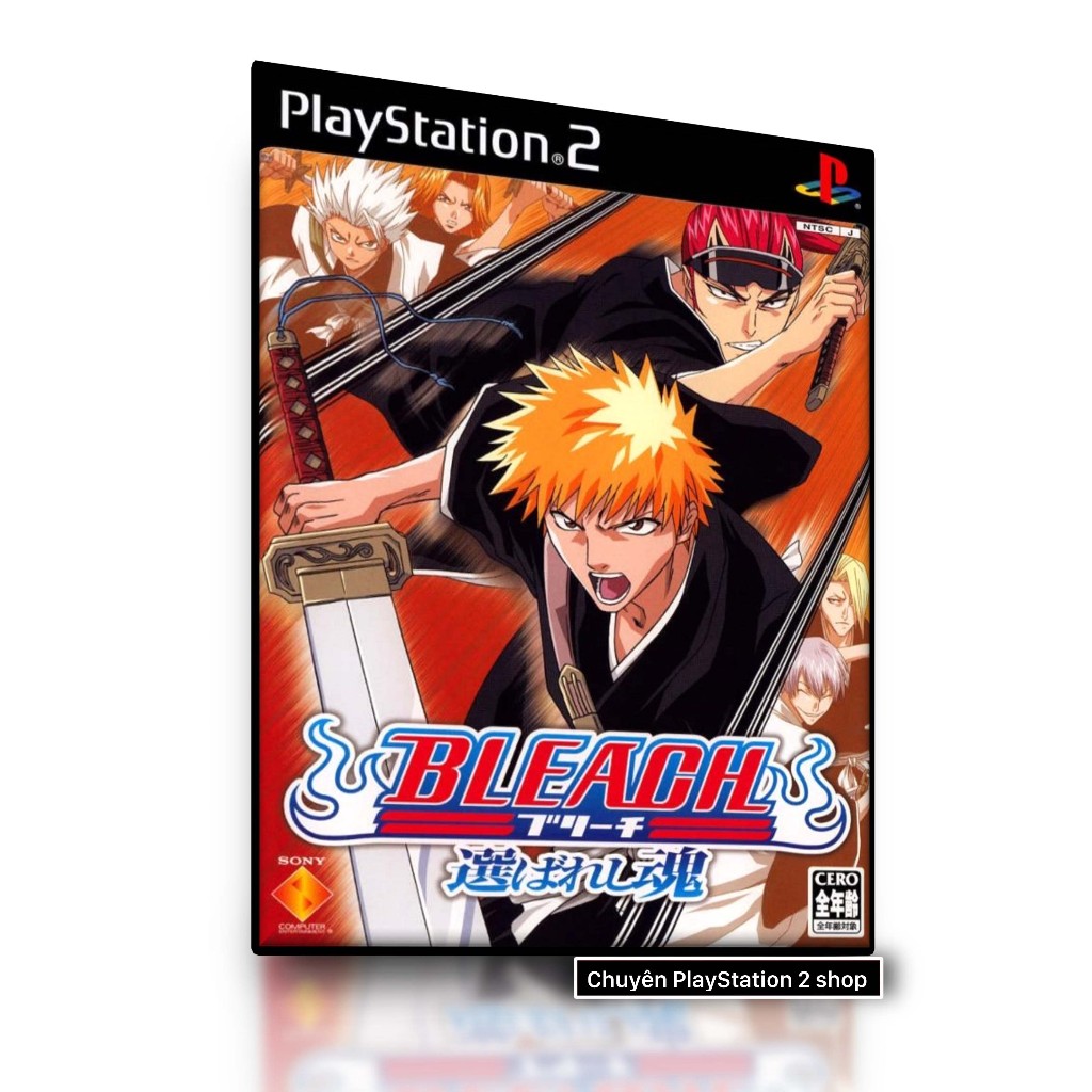 Đĩa game PS2, Bleach: Erabareshi Tamashii (Japan) (Phiêu lưu, hành động ...
