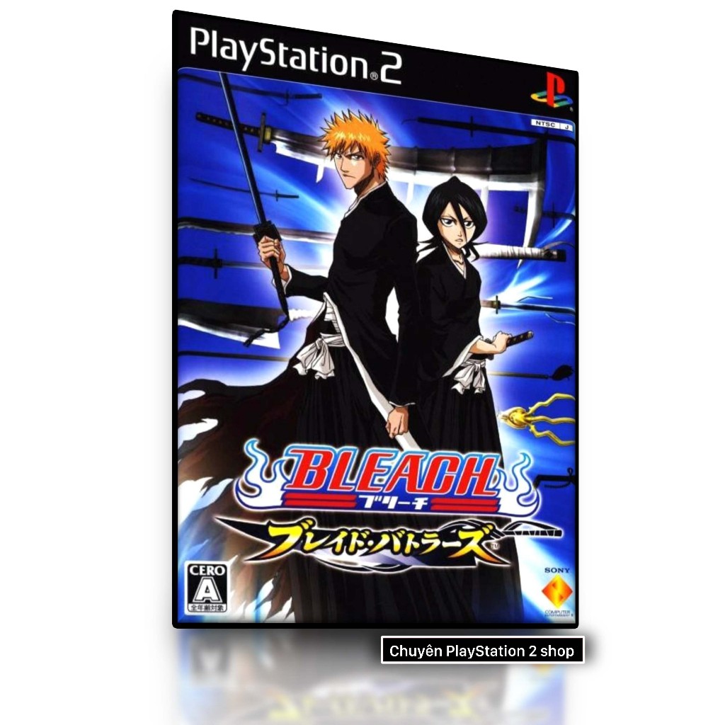 Đĩa game PS2, Bleach: Blade Battlers (Japan) (đối kháng) cho máy game ...