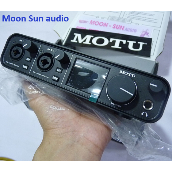 Sound Card Motu m2 ( new chính hãng bh 12 tháng ) | Shopee Việt Nam