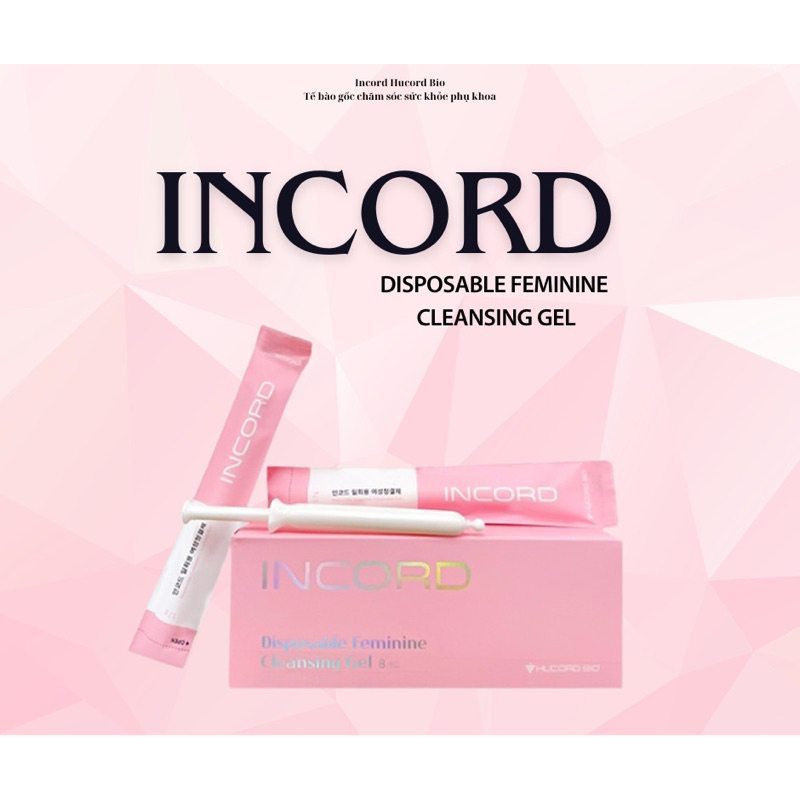 1 HỘP GEL VỆ SINH VÙNG KÍN INCORD - TẾ BÀO GỐC CHĂM SÓC SỨC KHOẺ PHỤ KHOA | Shopee Việt Nam