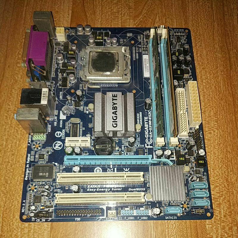 main gigabyte g31m kèm CPU +ram | Shopee Việt Nam