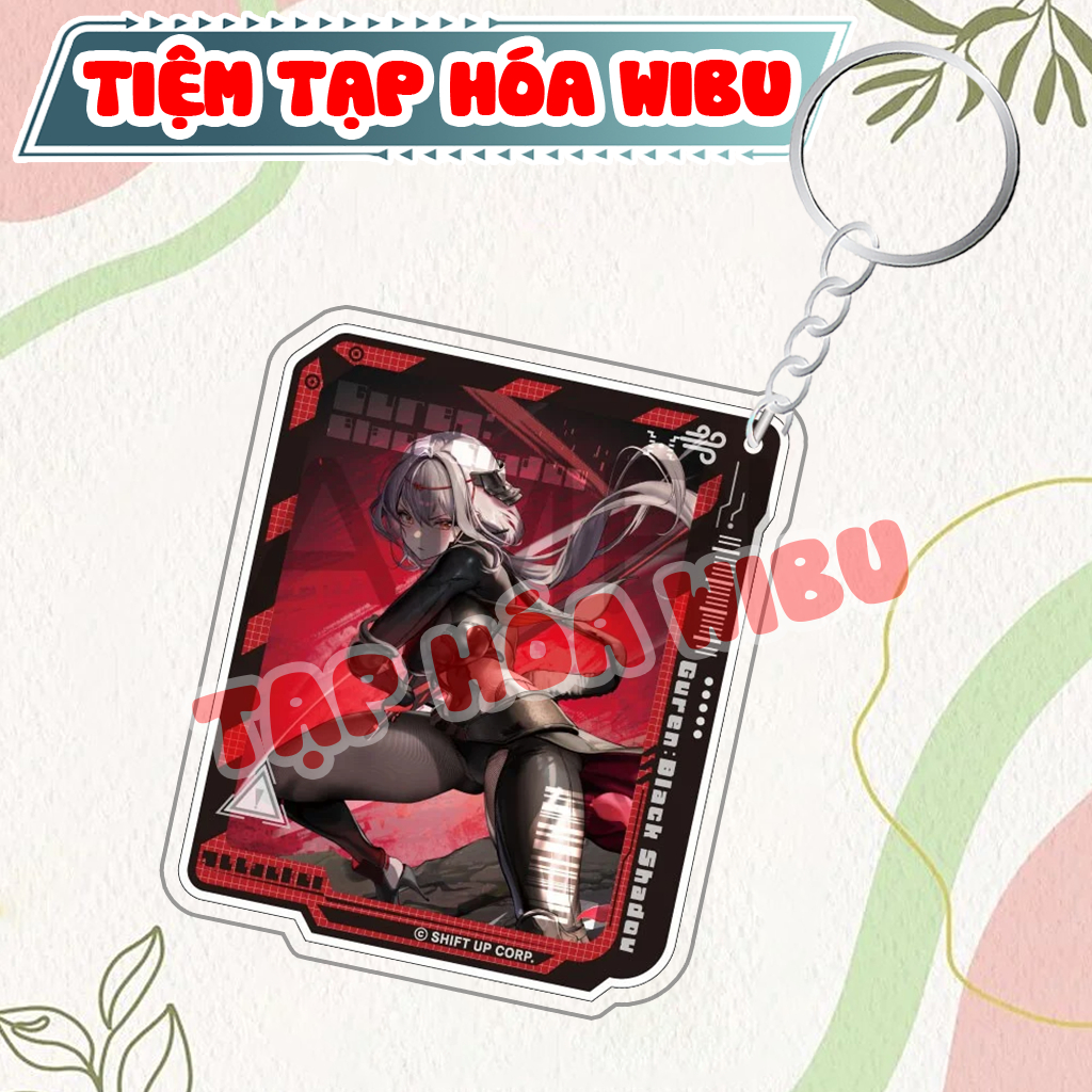 Móc khoá Keychain Acrylic Goddess of Victory Nikke Ludmila Ruppe Rabit ...