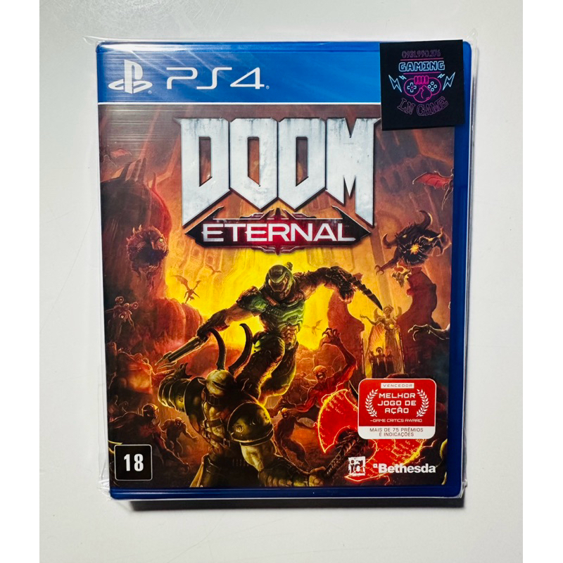 Đĩa Game PS4/PS5 : Doom Eternal ( new) | Shopee Việt Nam