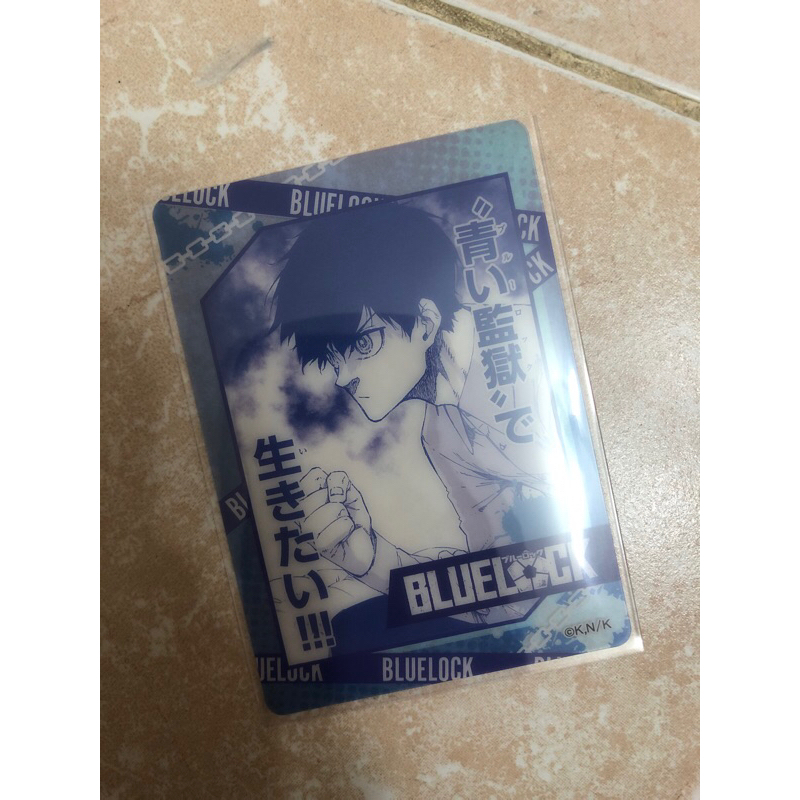[CHÍNH HÃNG] CLEAR CARD BLUELOCK BLUE LOCK VOL 1 | Shopee Việt Nam