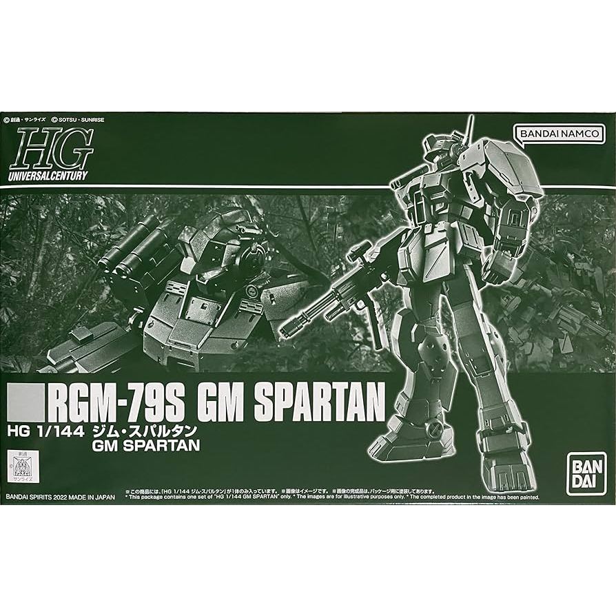 Mô Hình BANDAI HG 1/144 RGM-79S GM SPARTAN | Shopee Việt Nam