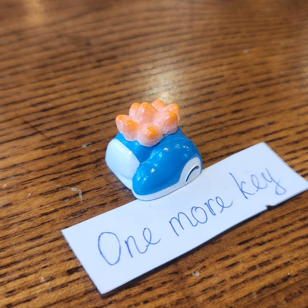 Phôi keycap Pokemon-Gengar, Fluecoco, Quaxly, Sprigatito, Cinccino ...