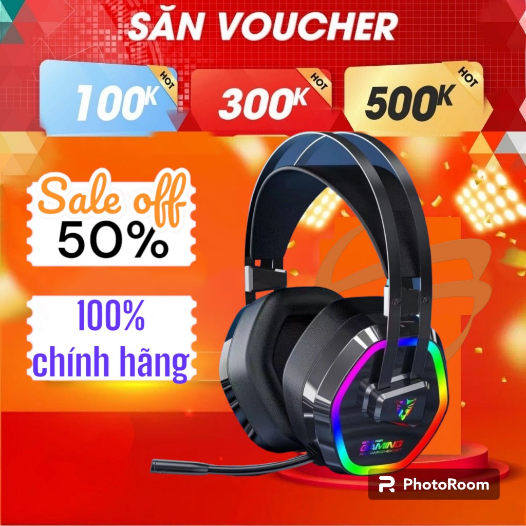 Tai Nghe Game Thủ G608 Đèn Led RGB Có Mic- Tai Nghe Gaming Chuyên Game Pubg , Ros, Liên Minh ARI ...