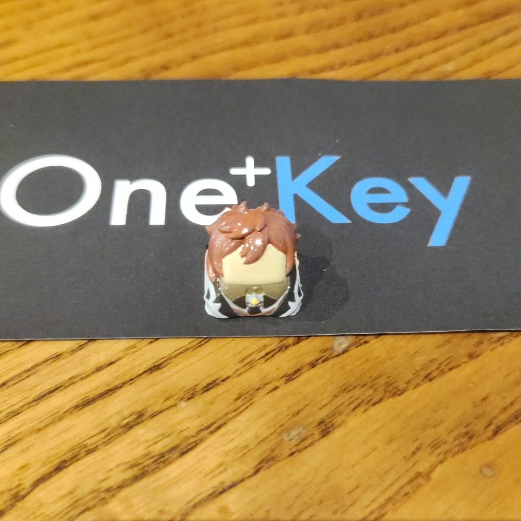 Phôi keycap Genshin Impact - Aether, Ayaka, Paimon, Raiden, Zhongli ...
