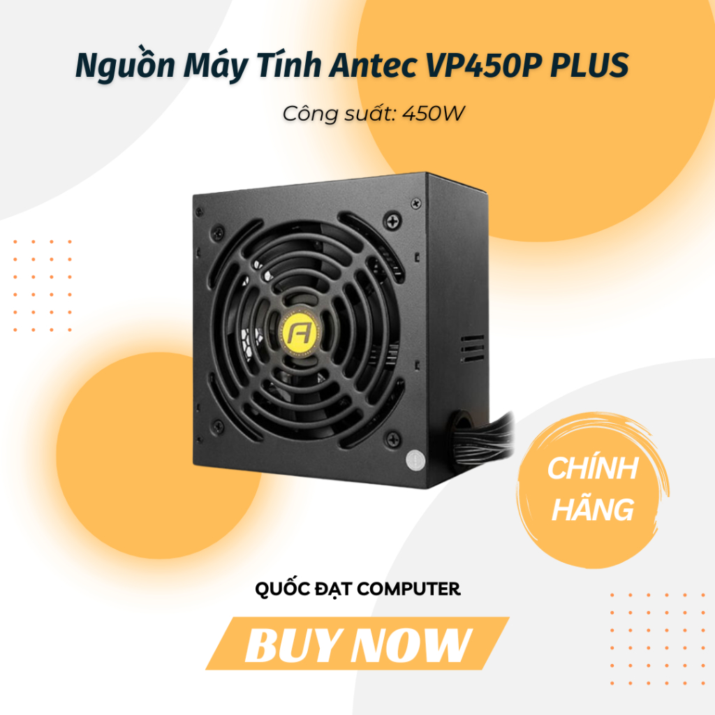 Nguồn Máy Tính Antec VP450P PLUS công suất 450W | Shopee Việt Nam