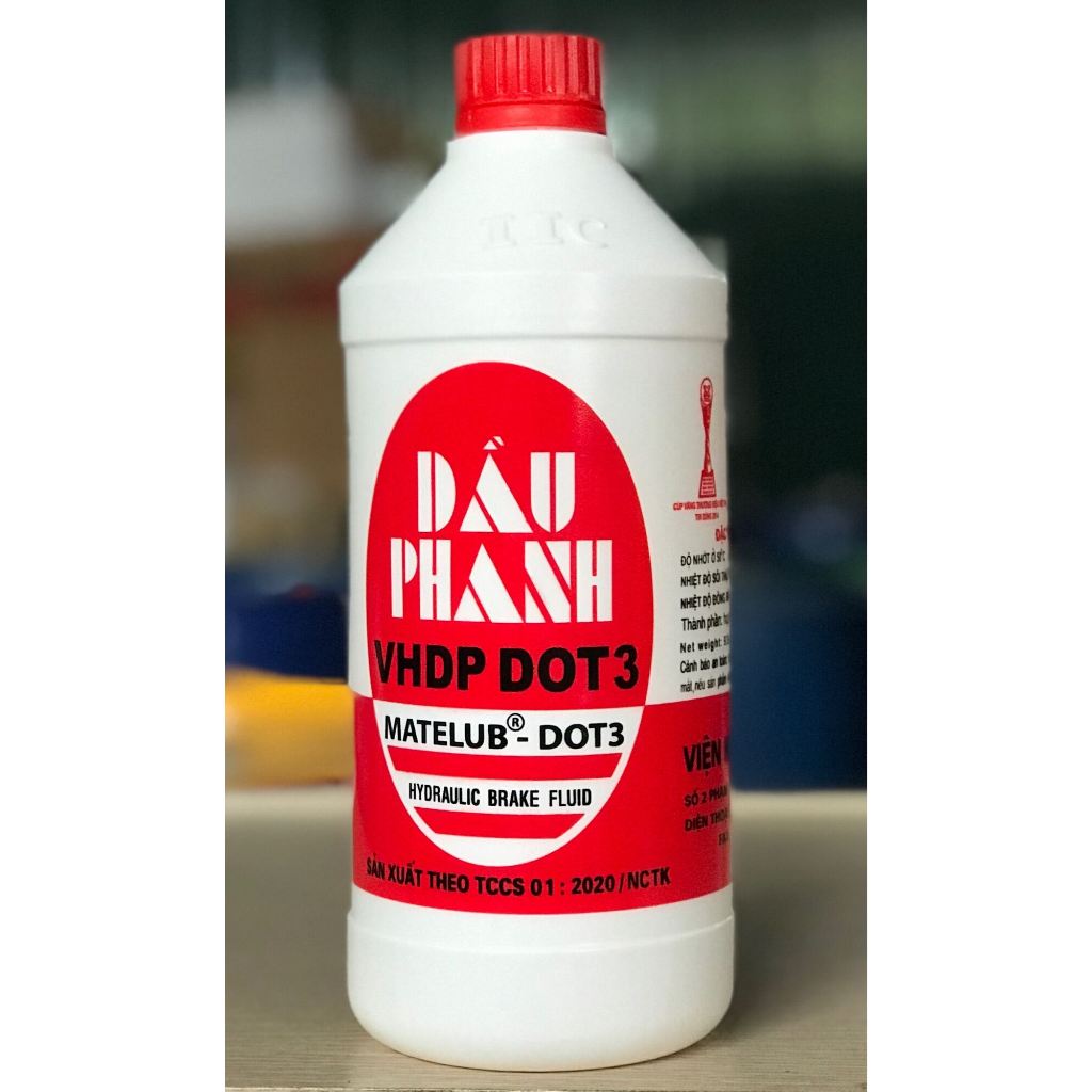 Dầu Phanh - Dầu Thắng Ô Tô - Xe Máy DOT 3 VHDP (DOT 3 VH 3-2 MEKONG ...