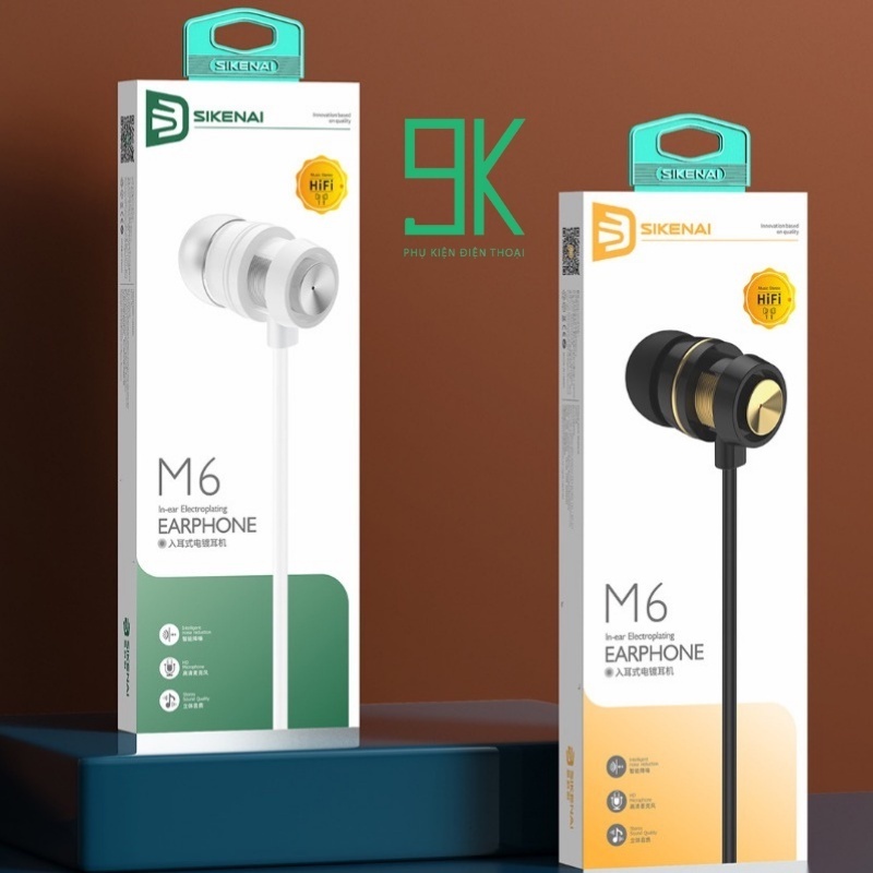 Tai Nghe Có Dây SIKENAI M6 | Shopee Việt Nam