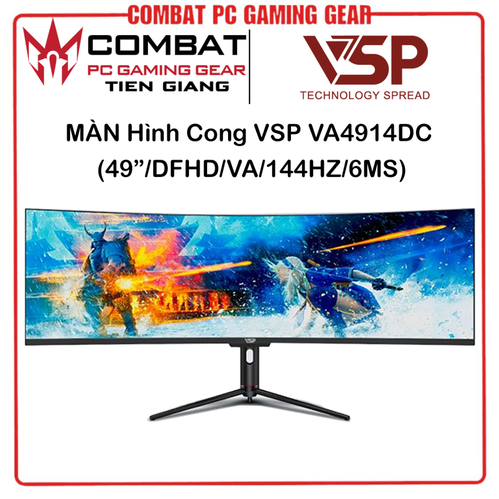 [HOT] MÀN Hình Cong VSP VA4914DC (49”/DFHD/VA/144HZ/6MS) Hàng Chính ...