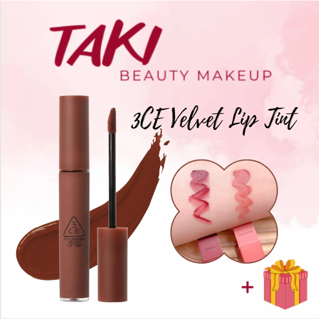 Son kem Lì 3ce Velvet Lip Tint 4g Mẫu Mới [Cozy Crush - Fade in ...