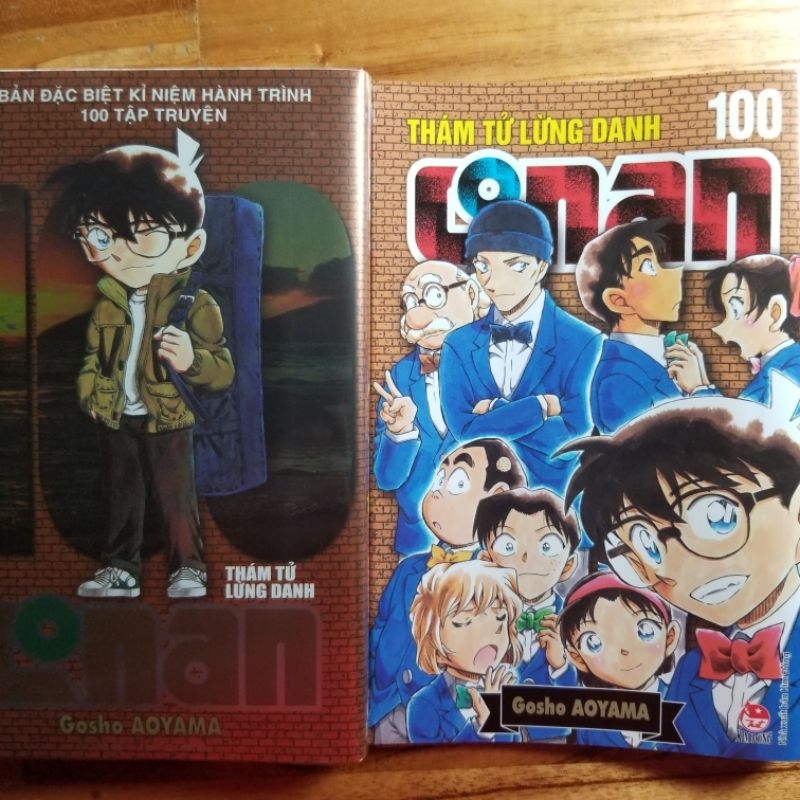conan 100 bản đặc biệt+bìa áo | Shopee Việt Nam