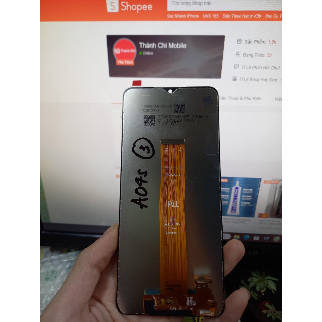 Samsung Galaxy A13 5G / A136 / A04S 2022 - Màn Hình Nguyên Bộ Zin New Samsung, Màu Đen | Shopee ...