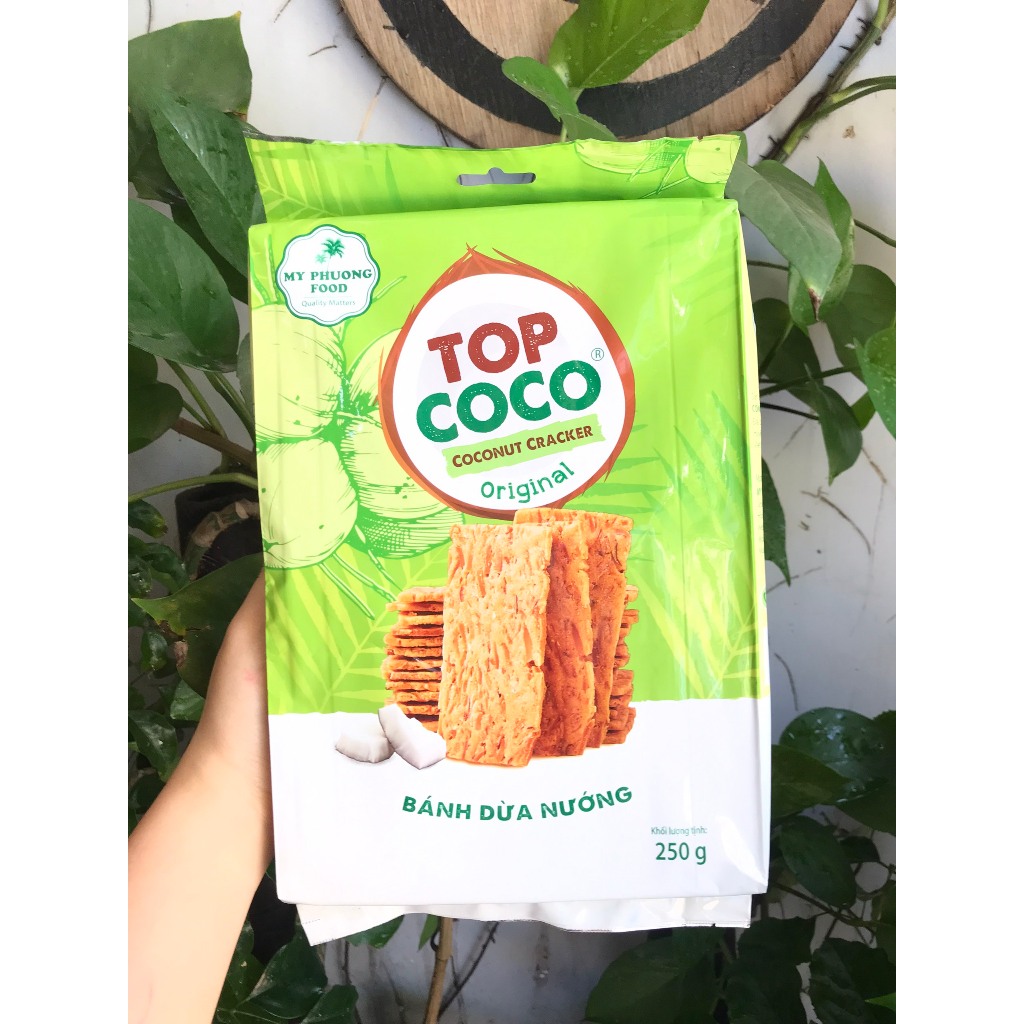 Bánh Dừa Nướng TOP COCO (Gói 210g) | Shopee Việt Nam