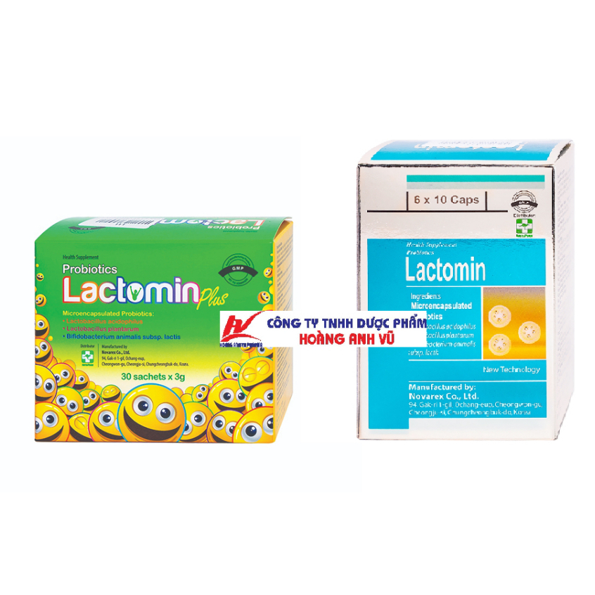 LACTOMIN VIÊN & LACTOMIN PLUS GÓI - MEN VI SINH HÀN QUỐC, BỔ SUNG LỢI ...